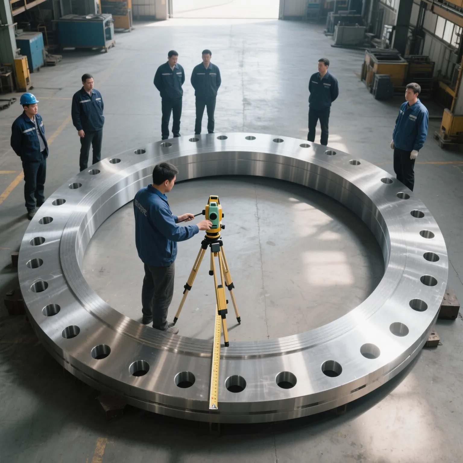 What is large wind turbine flanges? - LONGAN STAINLESS STEEL FLANGE