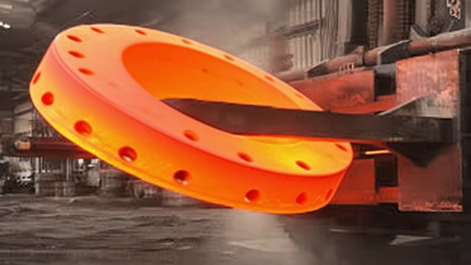 How It's Made: An Inside Look at the Flange Forging Process from Billet ...