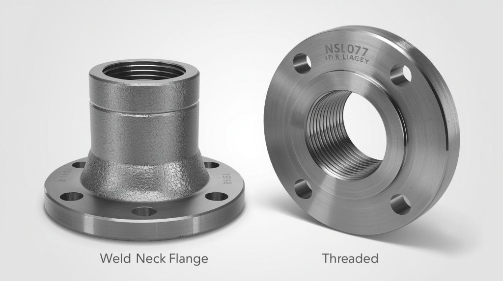 Brides à collerette et brides filetées : principales différences et ...